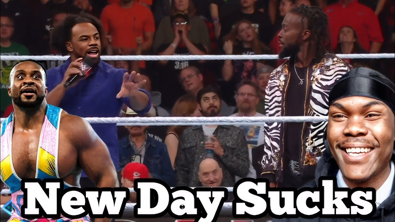 WWE Raw, The New Day segment, Big E, Kofi Kingston, Xavier Woods, WWE ...