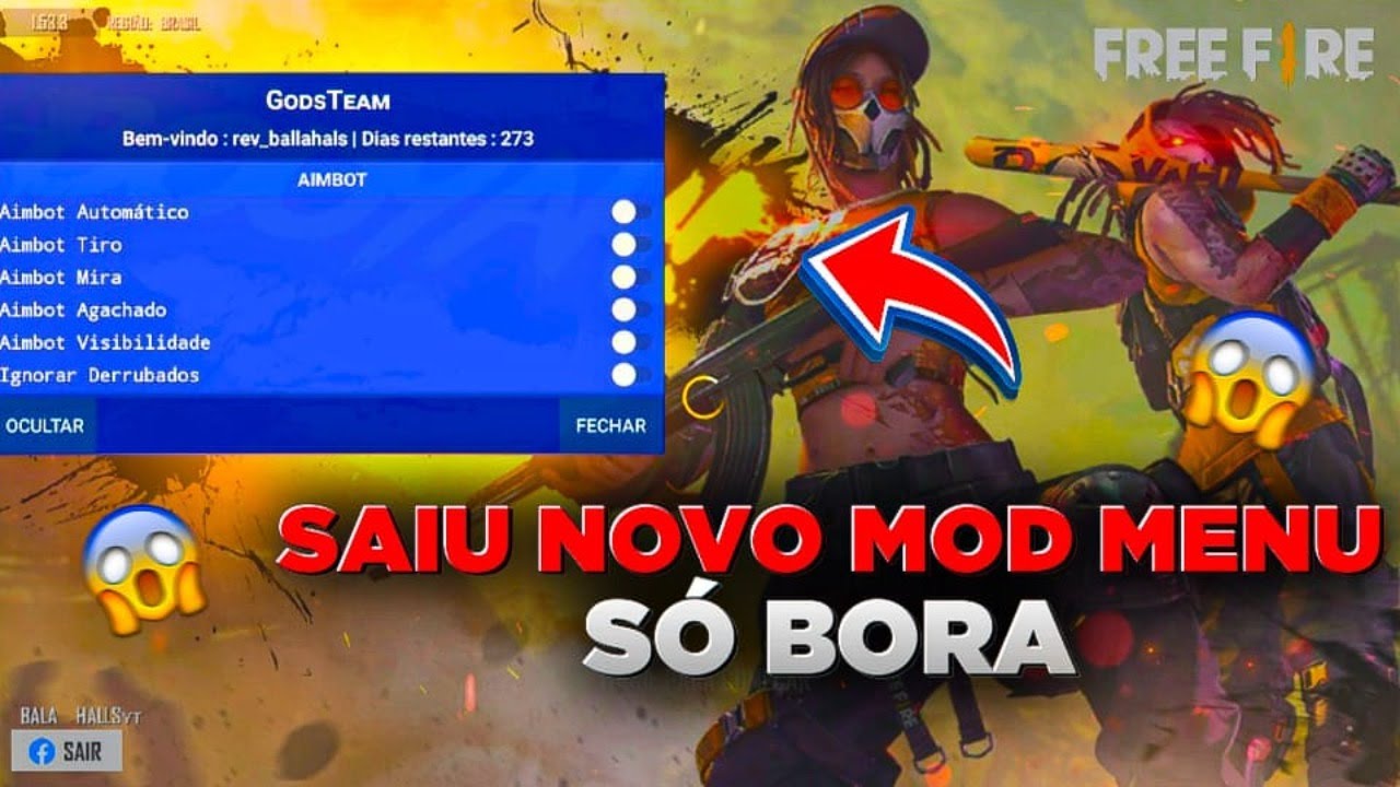 🔴AO VIVO🔴JÁ TEM HACKER NO JOGO - PRÉVIA DO NOVO MOD MENU - VENDEDOR ...