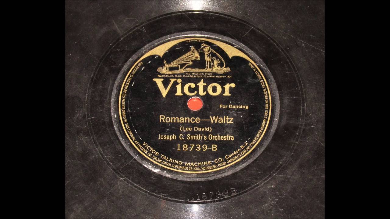 Joseph C. Smith's Orchestra - Romance-Waltz (1921) - YouTube