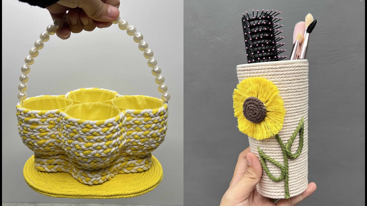 DIY Plastic bottle Waste Idea | Ide Daur ulang boto plastik bekas - YouTube