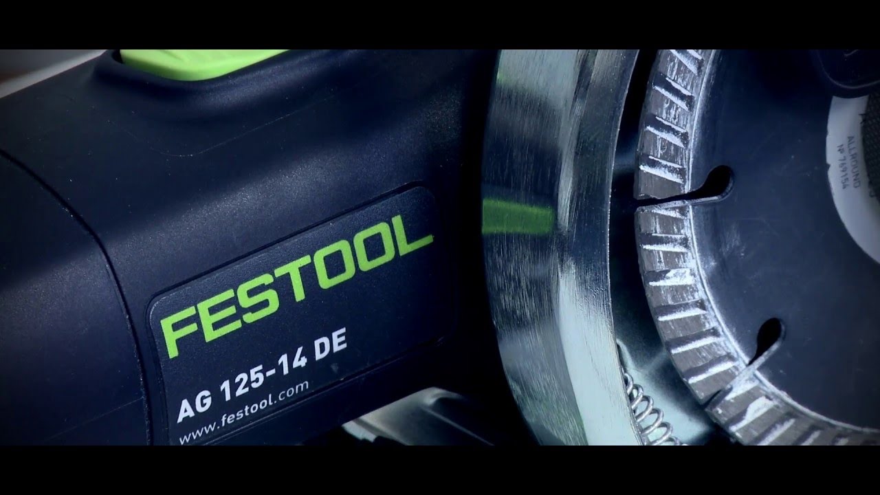 Festool DSC AG 125 Coming soon... - YouTube