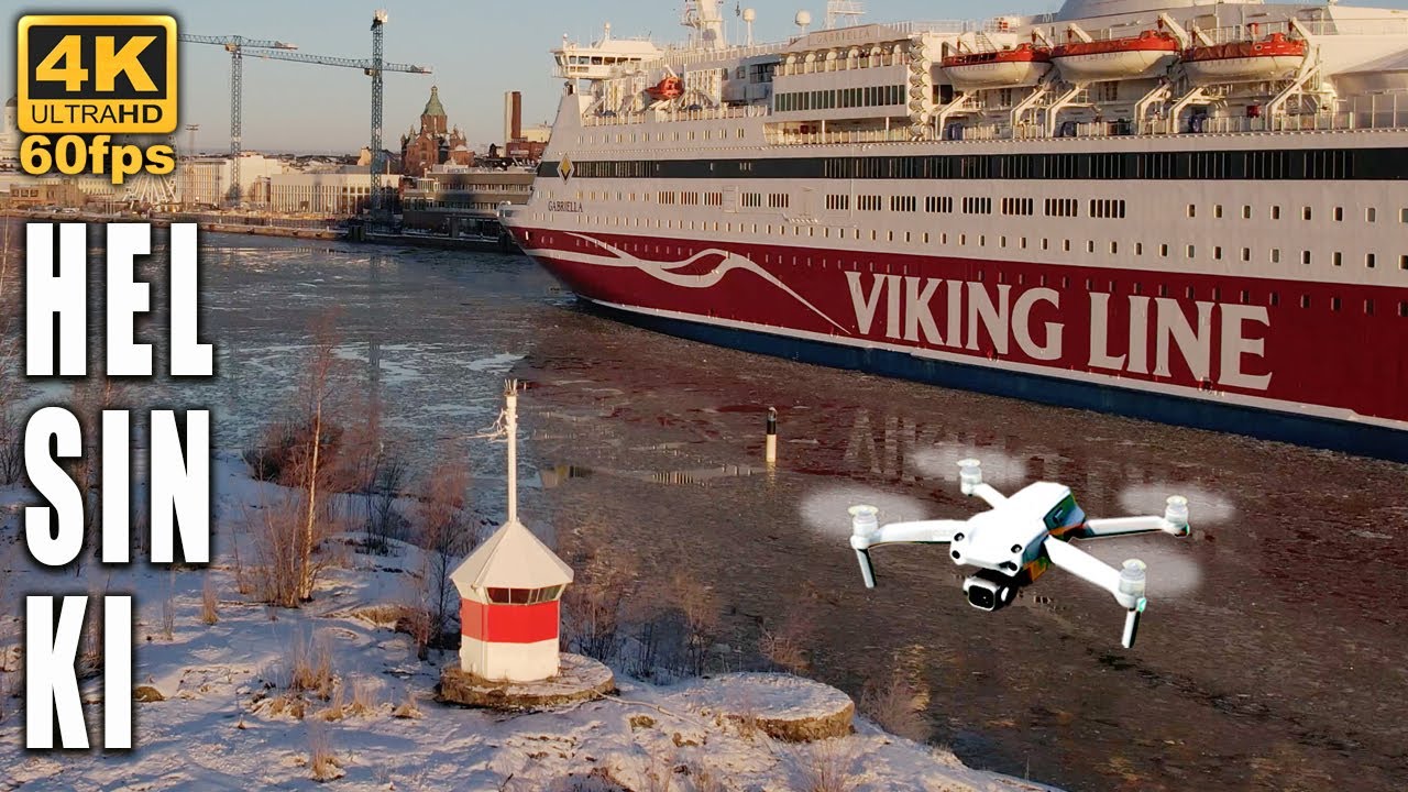 🇫🇮 PORT OF HELSINKI ETELÄSATAMA 🚁 Viking Line ja Silja Line risteily ...