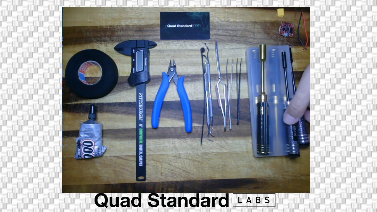 At The Bench with QSLabs: 6 Important Tools for FPV Builders - YouTube