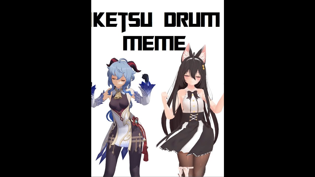 [MMD] Ketsu Drum meme #shorts - YouTube