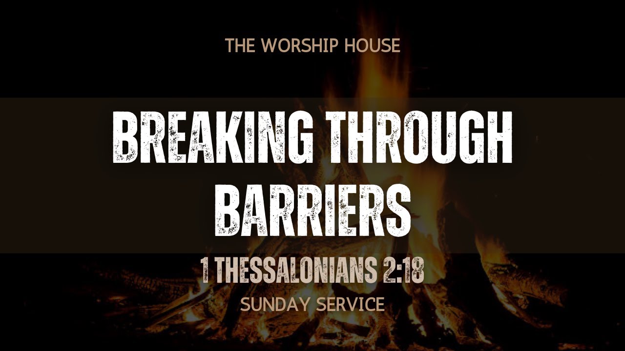 Breaking Through Barriers | 12 O'clock Sunday Service - YouTube