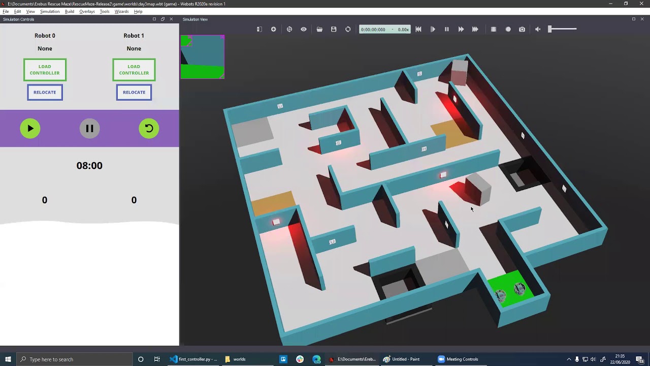 Tutorial 3: Erebus Webots Rescue Simulation - YouTube