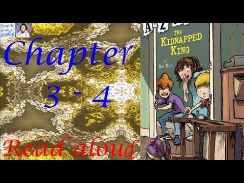 A to Z Mysteries #11 The Kidnapped King by Ron Roy - Chapter 3 - 4 ...