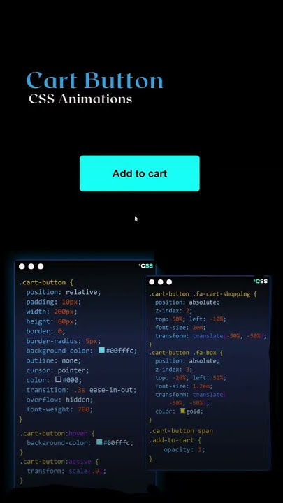 Cart Button Coding Css Cssanimation Programming Htmlcss Webprogramming Webdesign Htmlcss 