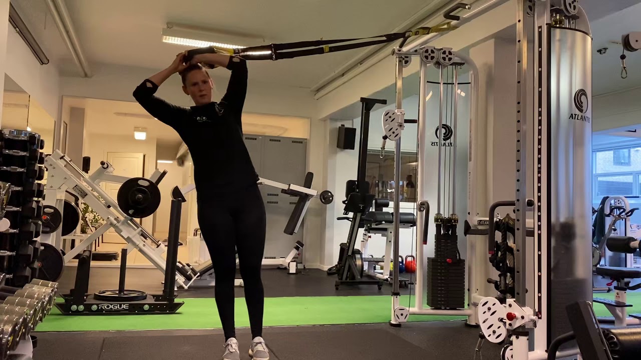 TRX Hip drop & TRX atomic crunch - YouTube