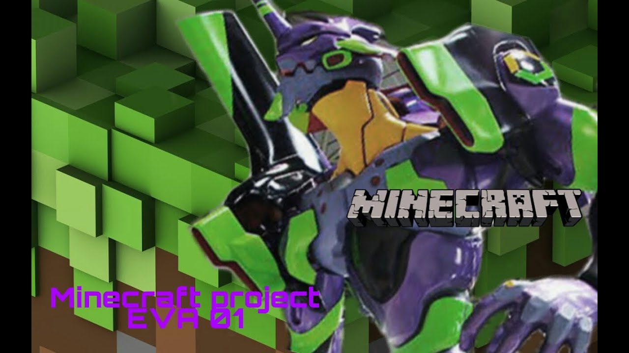 Minecraft Build project Timelapse : EVA 01_part 26 - YouTube