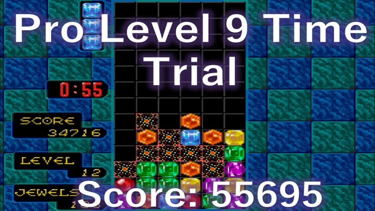 Pro Level 9 (Score: 55695) - Time Trial - Original Game - Columns ...