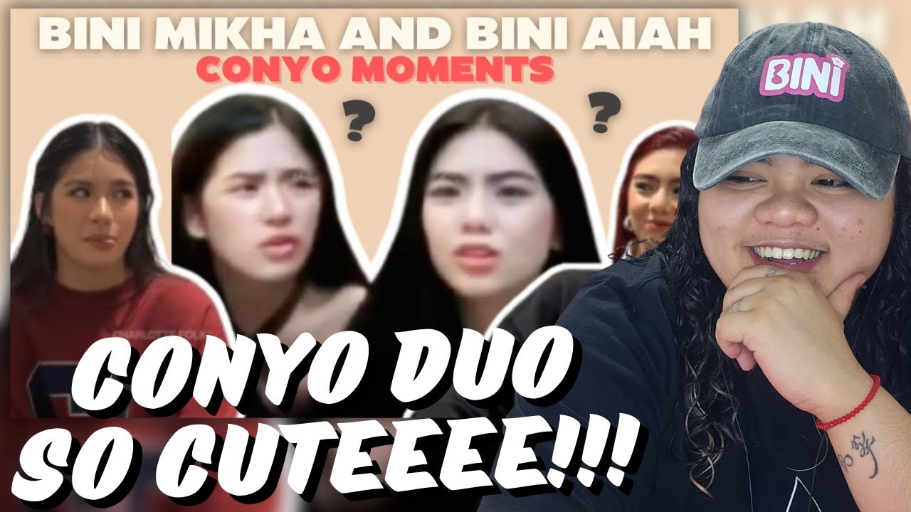 Bini Mikha And Bini Aiah — Binis Conyo Duo Mikhaiah Funny Moments Reaction Youtube