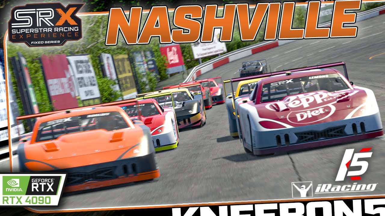 SRX Fixed - Nashville Fairgrounds - iRacing Oval - YouTube
