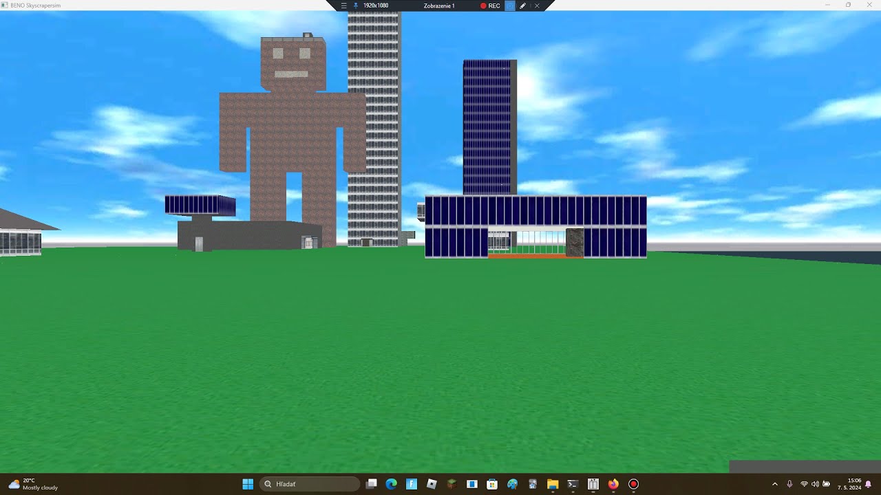 BENO Skyscrapersim island 1 - YouTube