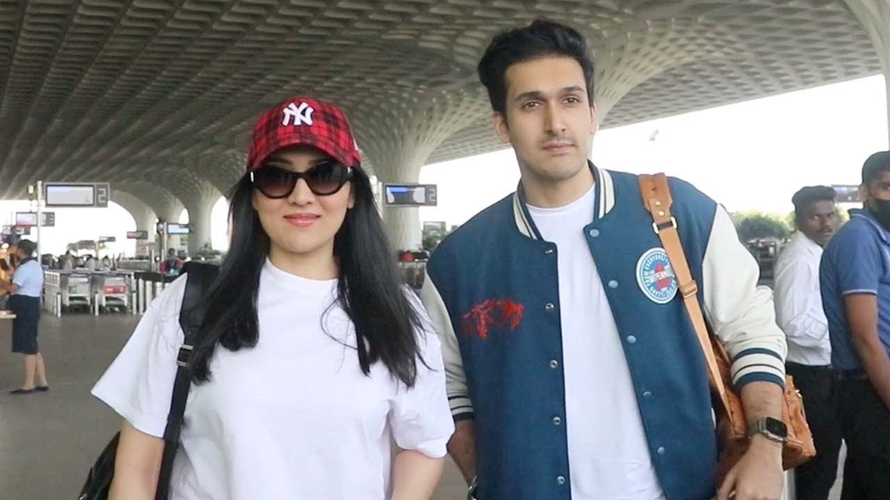 Govinda's handsome son Yashvardhan Ahuja & daughter Tina Ahuja spotted ...