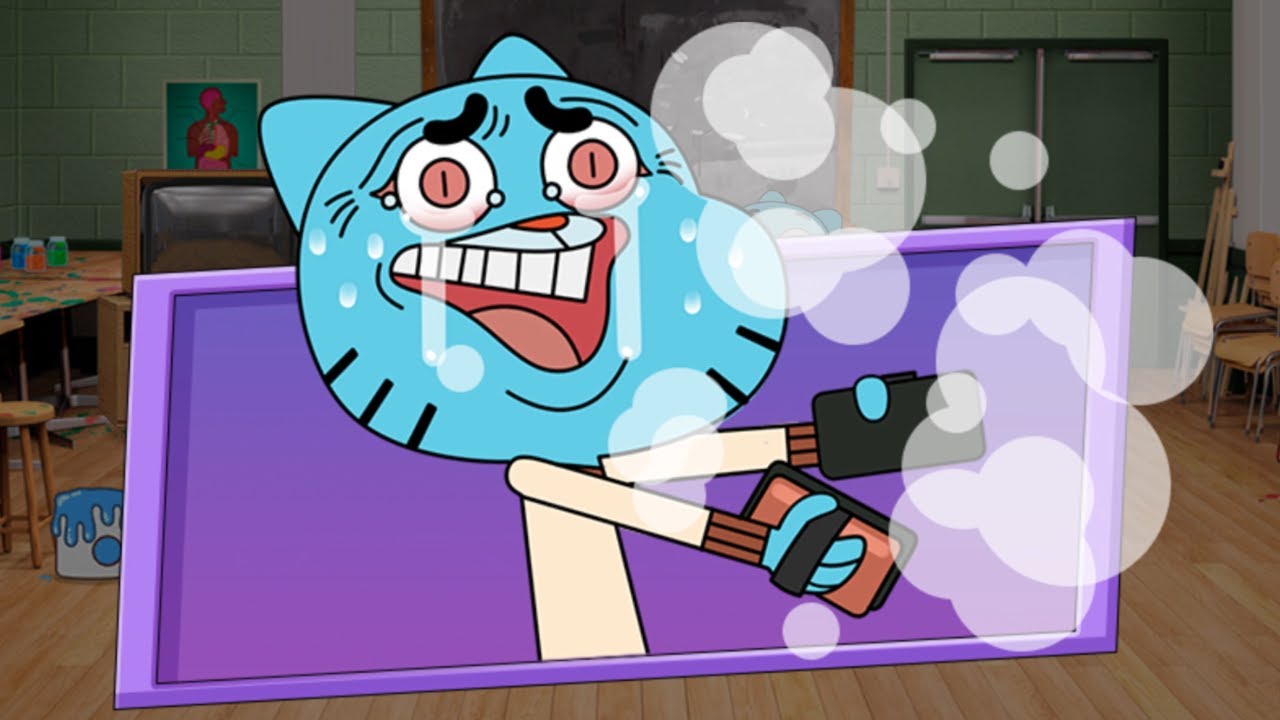 The Amazing World of Gumball: Darwin Rescue - Cleaning Erasers Can Be ...