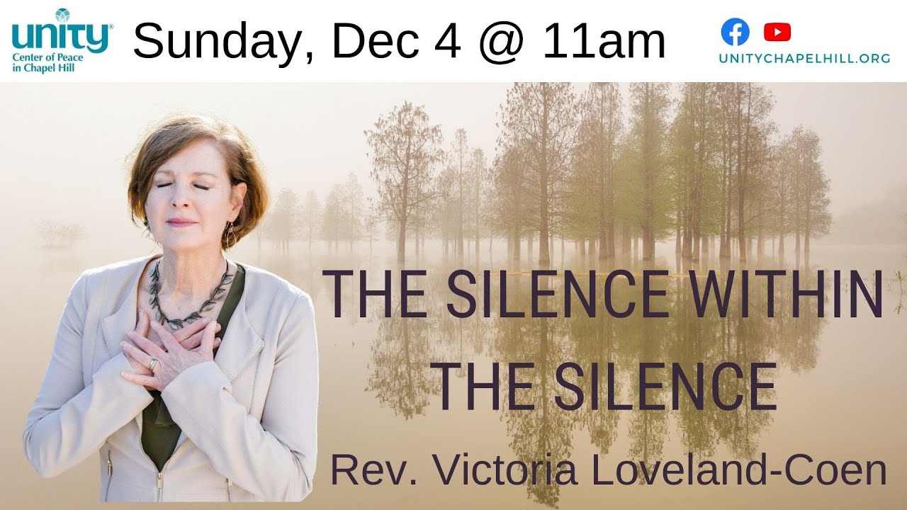 The Silence within the Silence with Rev. Victoria Loveland-Coen - YouTube