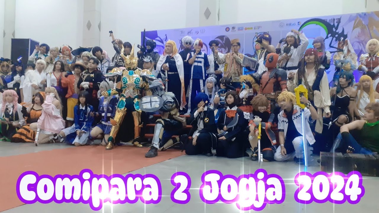 Comipara 2 Jogja 2024 Coswalk Competition - YouTube