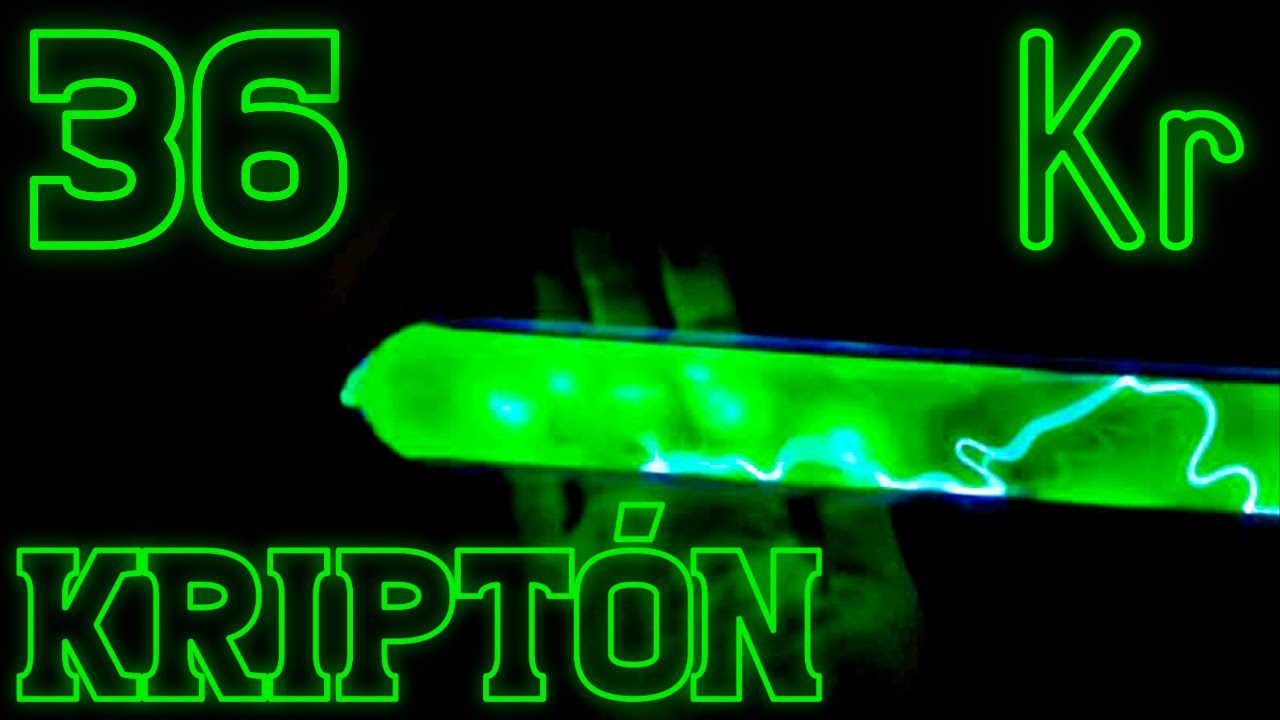 Kriptón (Kr) | Elemento Químico | En 1 minuto - YouTube