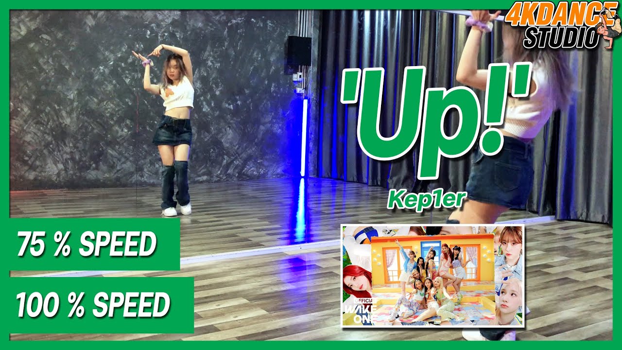 Kep1er 케플러 l 'Up!' | Dance tutorial | Mirrored + Slow Music - YouTube
