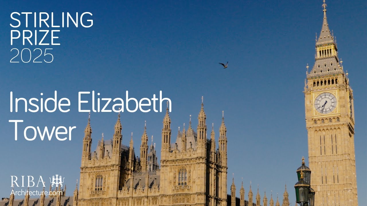 Inside Elizabeth Tower – RIBA Stirling Prize 2025 shortlist - YouTube