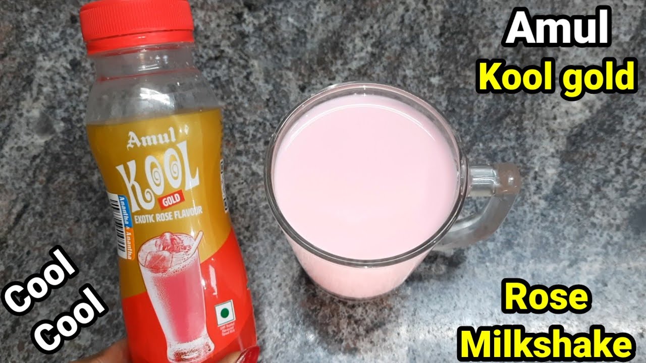 Amul kool gold rose milkshake|amul kool|amul|rose milkshake|rose milk ...