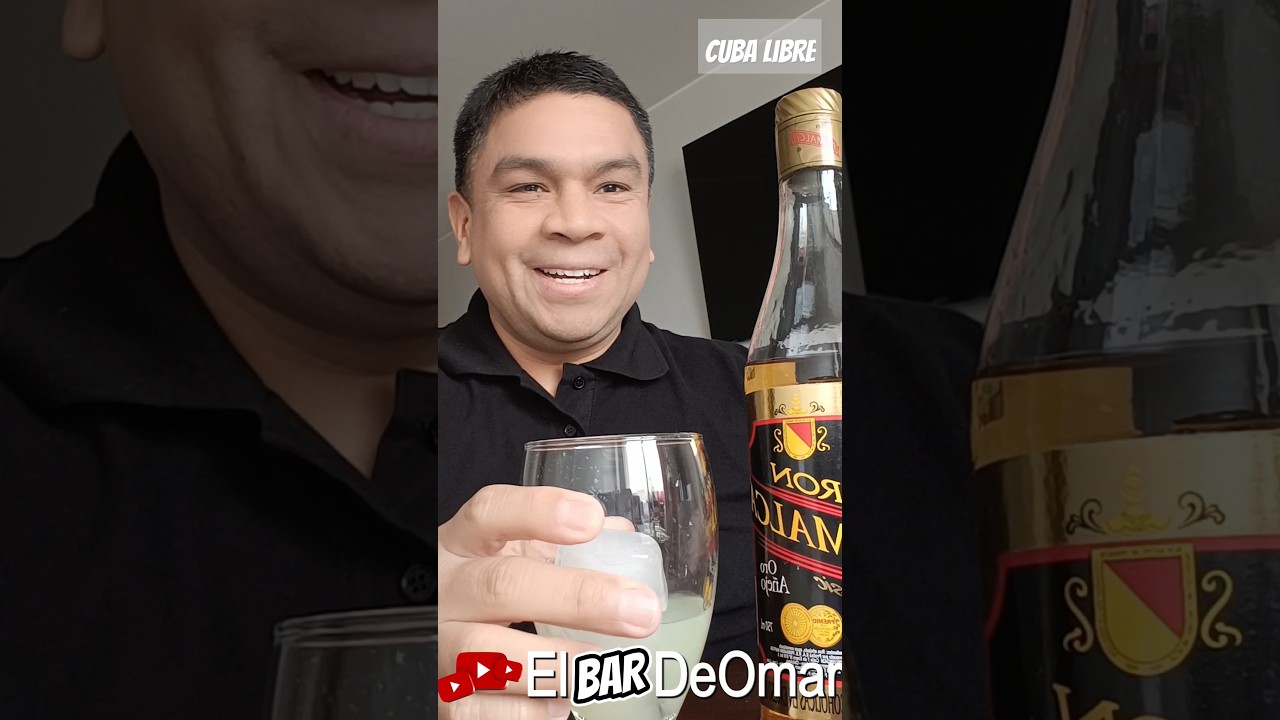 Como preparar un CUBA LIBRE con Ron POMALCA! #cuba #cubalibre #humor # ...