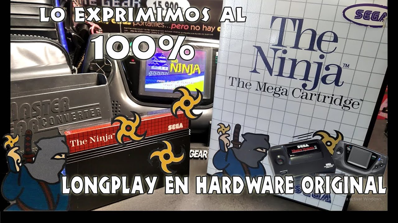 The Ninja Master System en Game Gear - YouTube