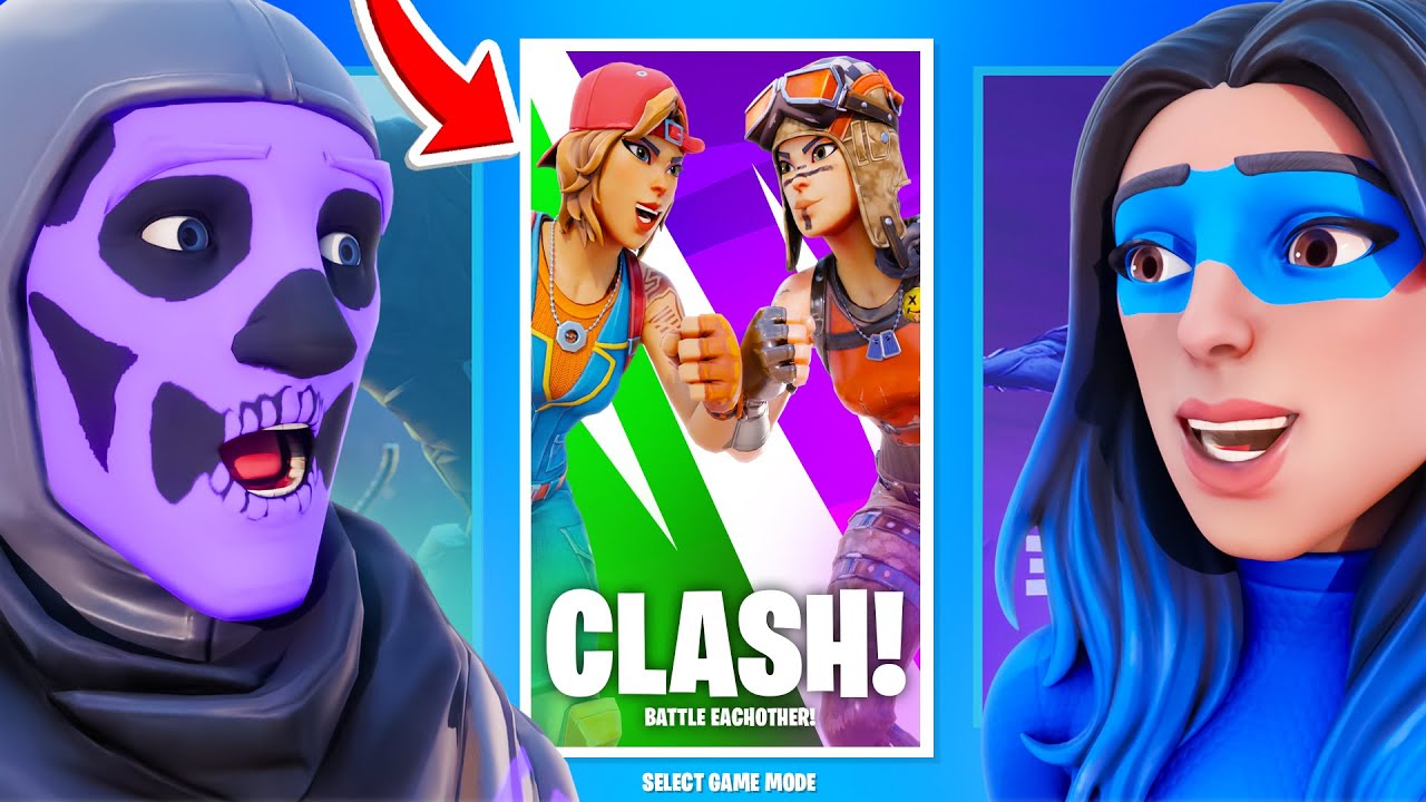The Fortnite CLASH Mode vs McCreamy! - YouTube