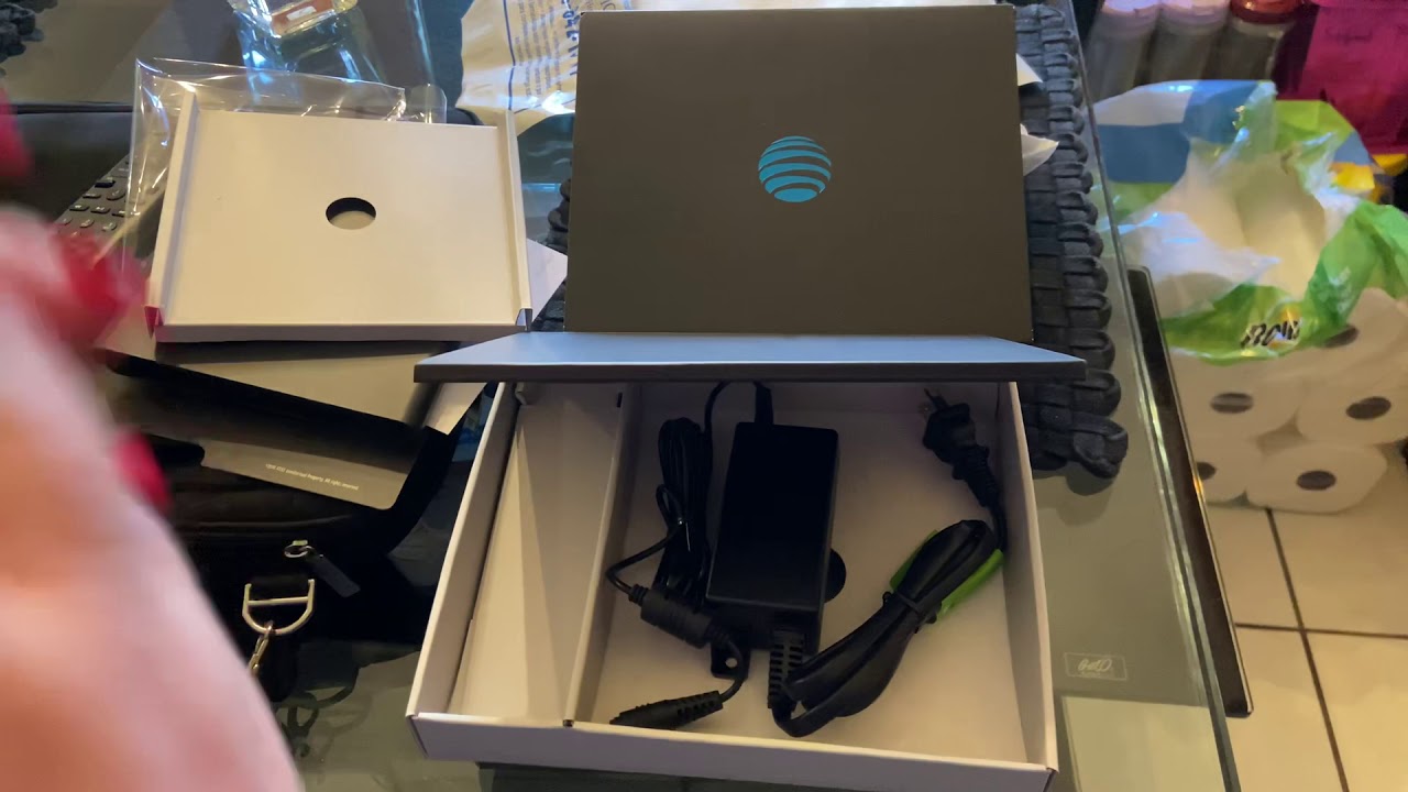 AT&T tv table top box unboxing! 2-5-20 - YouTube