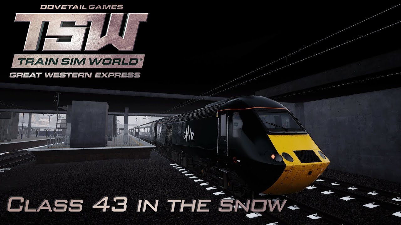 Class 43 Snow Run | Train Sim World - Great Western Express Gameplay ...