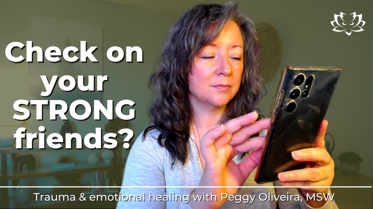 Check on your STRONG friends - Is it enough? - YouTube