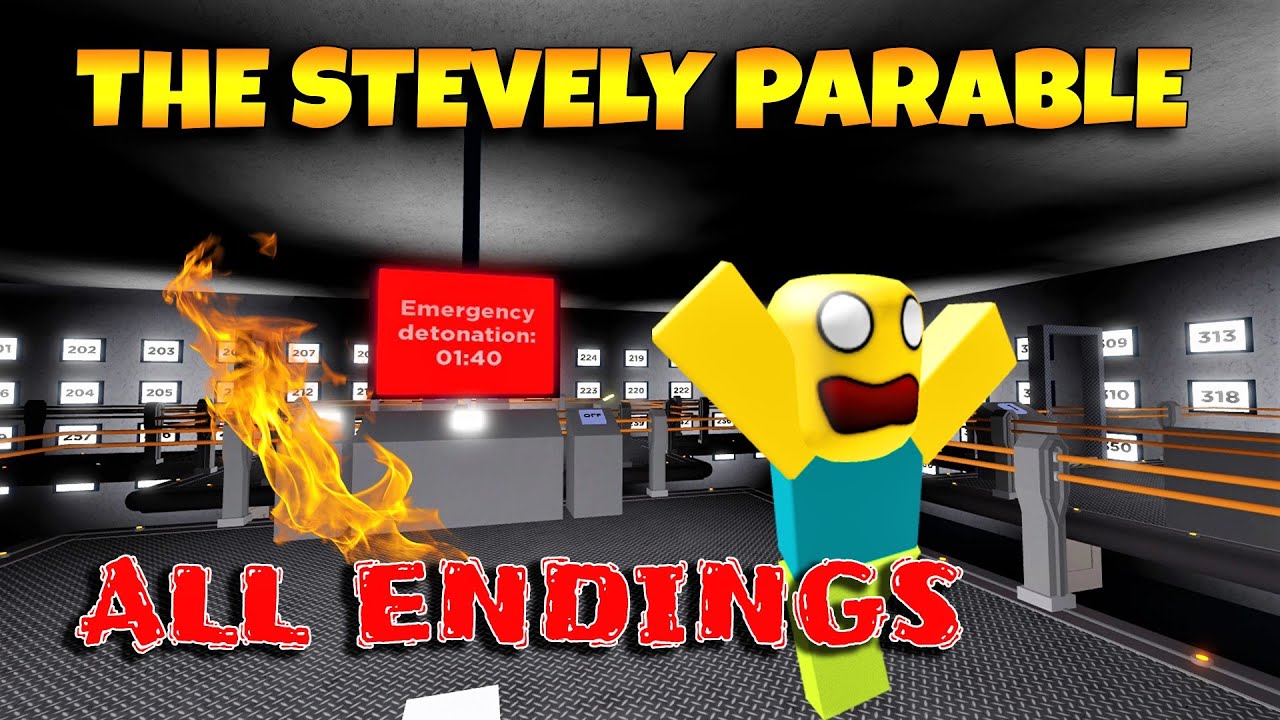 ROBLOX - The Stevely Parable - ALL Endings (?) - YouTube