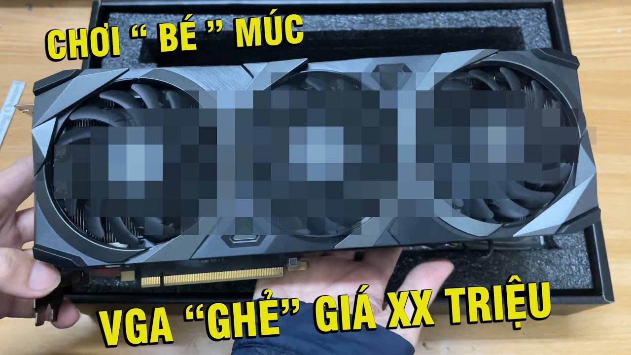 Chơi " bé " múc em Vga 3 fan ghẻ test cho ae xem chơi - YouTube