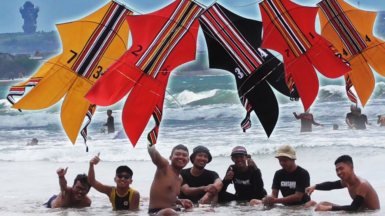 ATAS BAWAH SERU KALAU LOMBA DI PANTAI, LOMBA LAYANG LAYANG STN 77 KITE ...