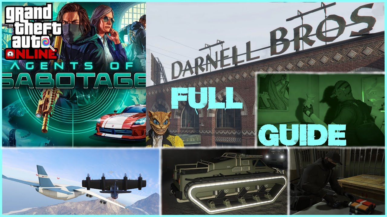 GTA 5 Online: Agents of Sabotage - Full Guide | 4K 60 FPS - YouTube