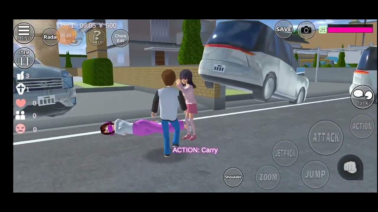 🔵🎮 KA SAKURA TERTELINDAS MOBIL , Sakura super power , GAME POPULER ...