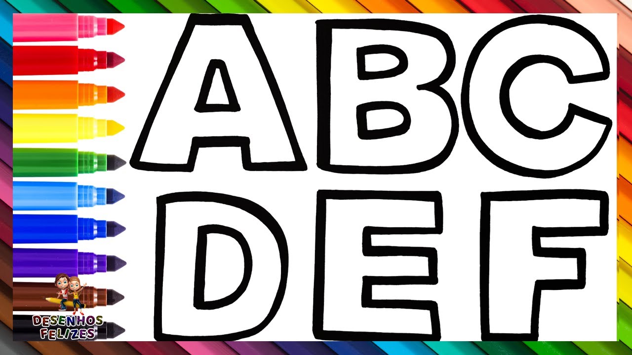 Letras Do Alfabeto Para Imprimir Para Colorir Letra Do Alfabeto Com