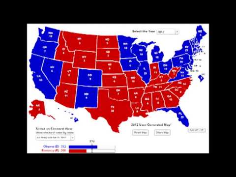 Electoral Map Predictions 2012! - YouTube