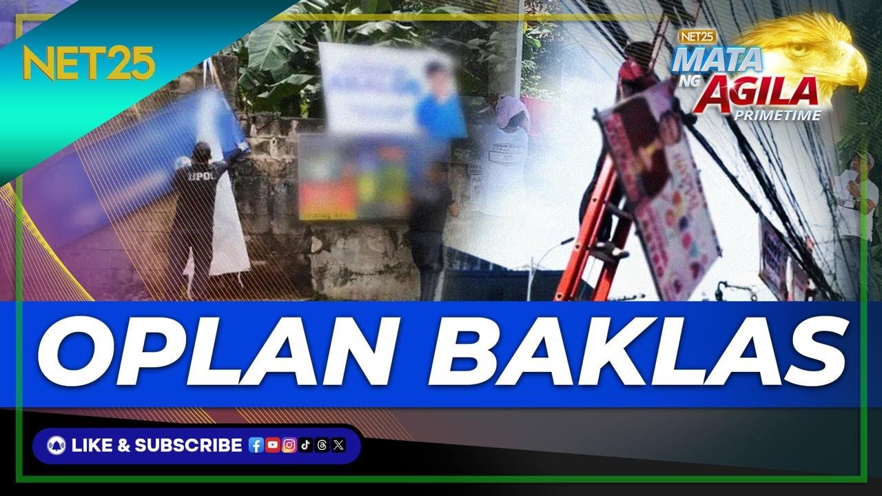 OPLAN BAKLAS NG COMELEC, SIMULA NA KASABAY NG CAMPAIGN PERIOD - YouTube