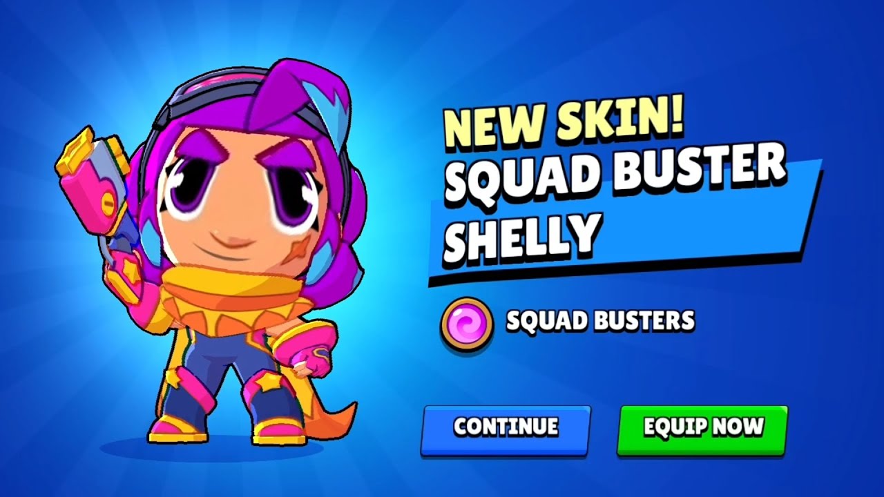 SQUAD BUSTER SHELLY SKIN - YouTube