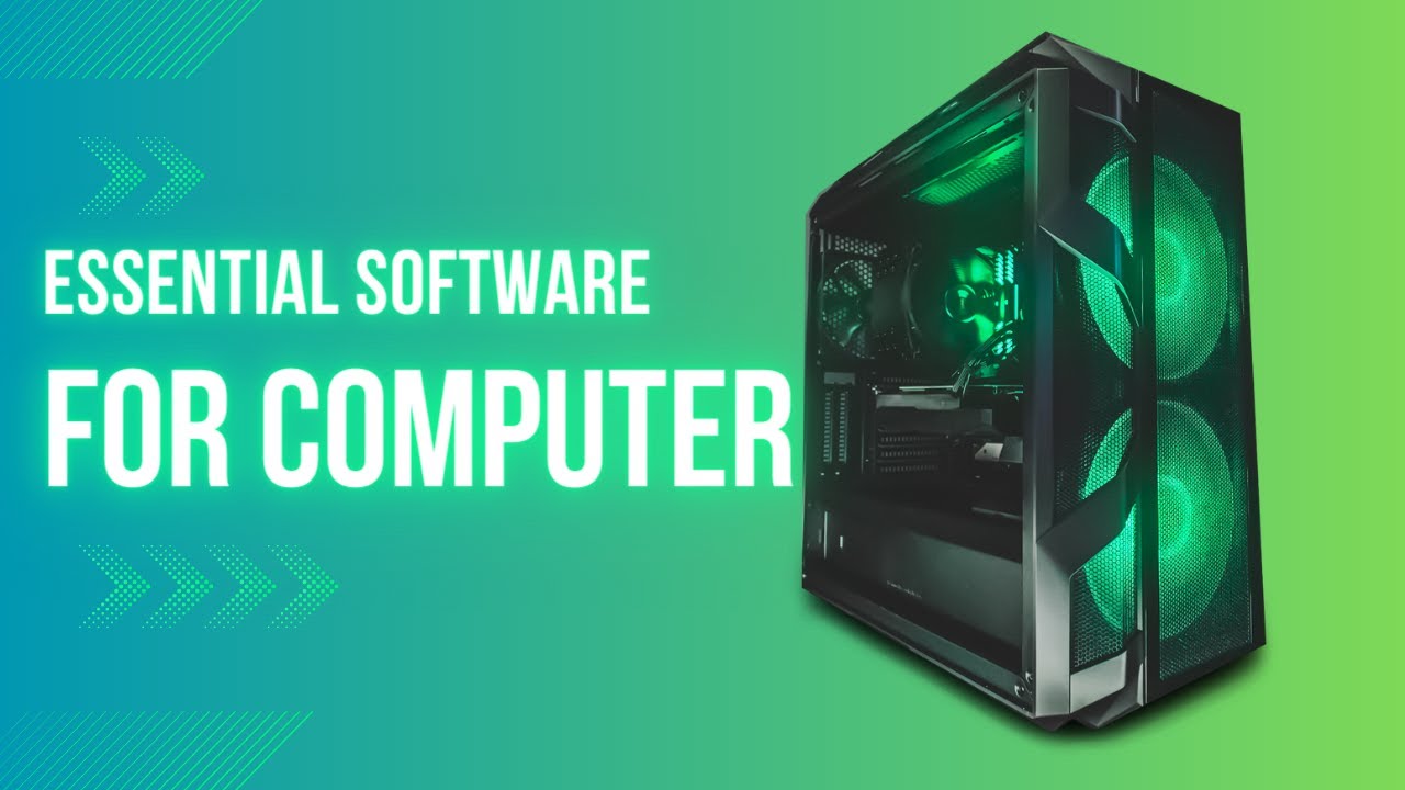 ESSENTIAL SOFTWARE FOR COMPUTER l SHORT VIDEO - YouTube