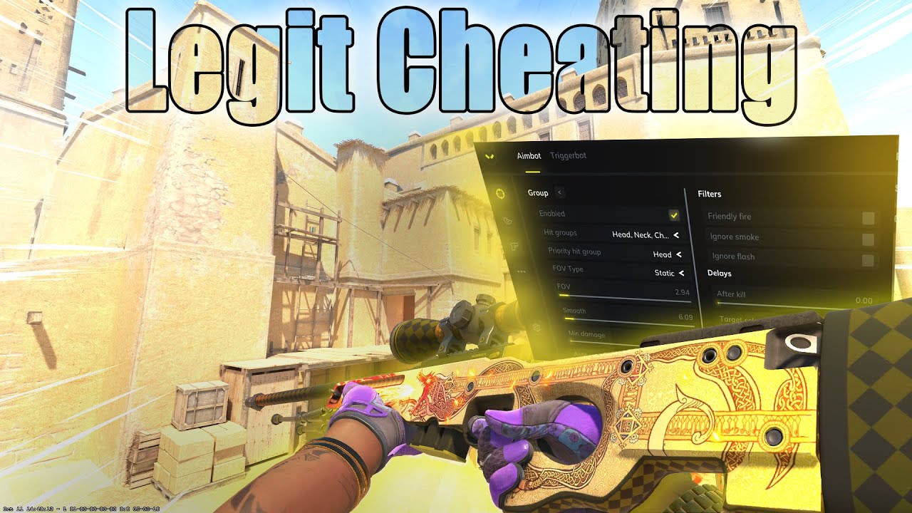 Legit cheating in CS2 ft.visual.gg - YouTube