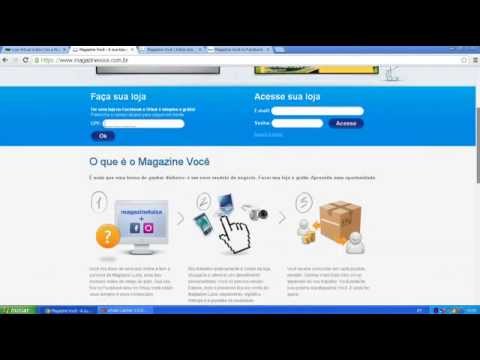 Loja Virtual Grátis Com a Magazine Luiza - YouTube
