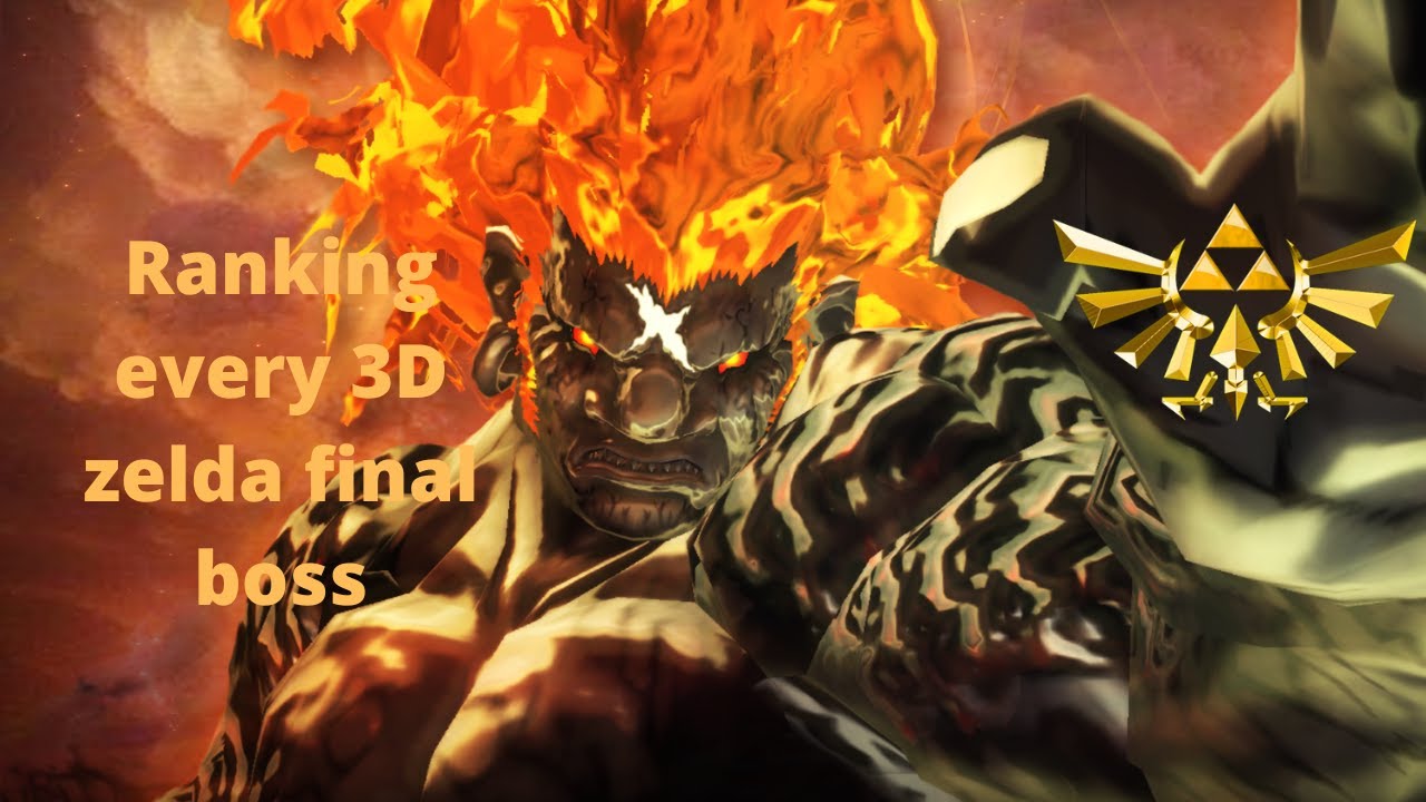 Ranking EVERY 3D Zelda final boss | the legend of Zelda - YouTube