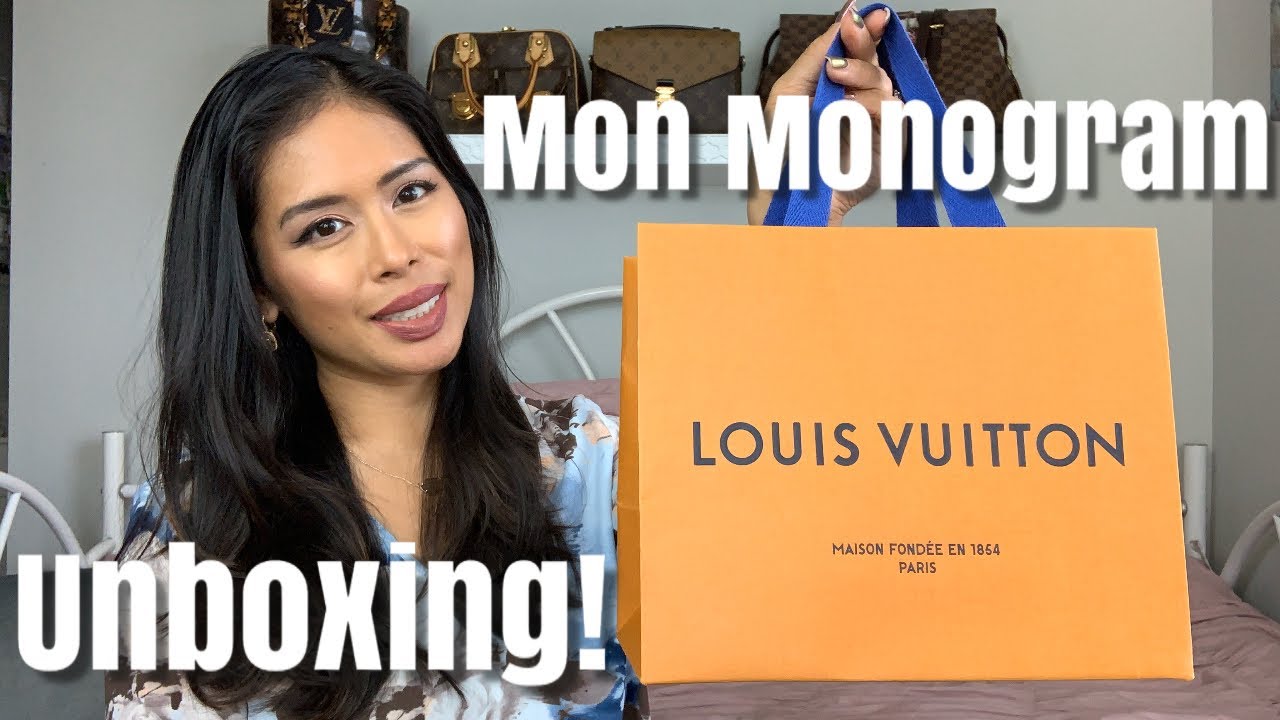 Louis Vuitton Mon Monogram Unboxing - A Heated Mess - YouTube