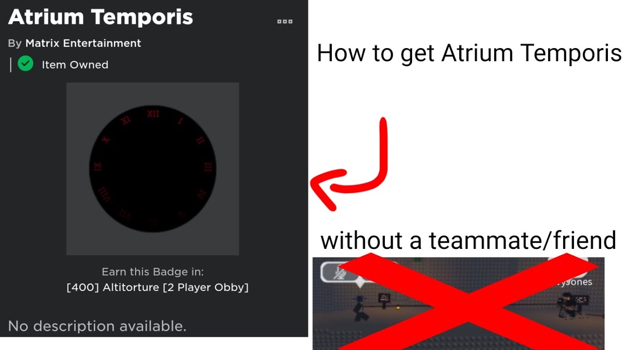 Atrium Temporis Solo Guide (without teammates, friends) | Altitorture ...