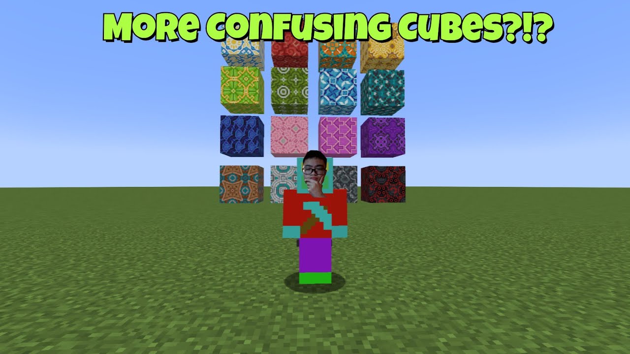 These Minecraft Cubes are even more confusing!? - YouTube