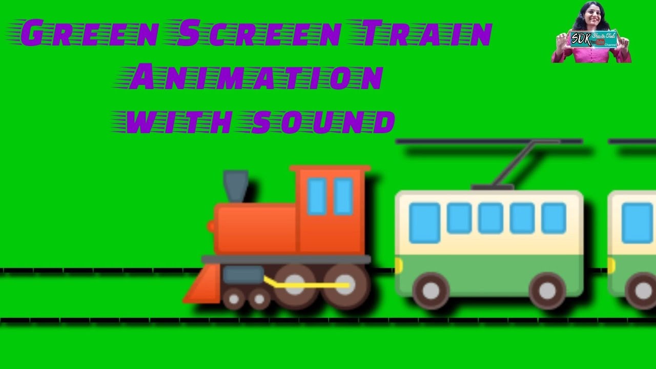 Green Screen Train Video With Sound 🚂 - YouTube