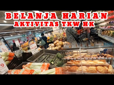 Belanja Harian Di Supermarket || Aktivitas Tkw Hk @ekkestory2429